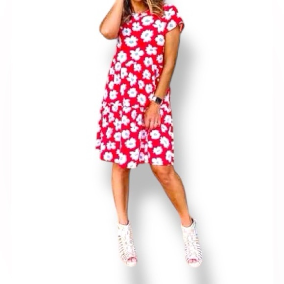 LuLaRoe | Dresses | Nwt Lularoe Ariel Three Tiered Dress | Poshmark